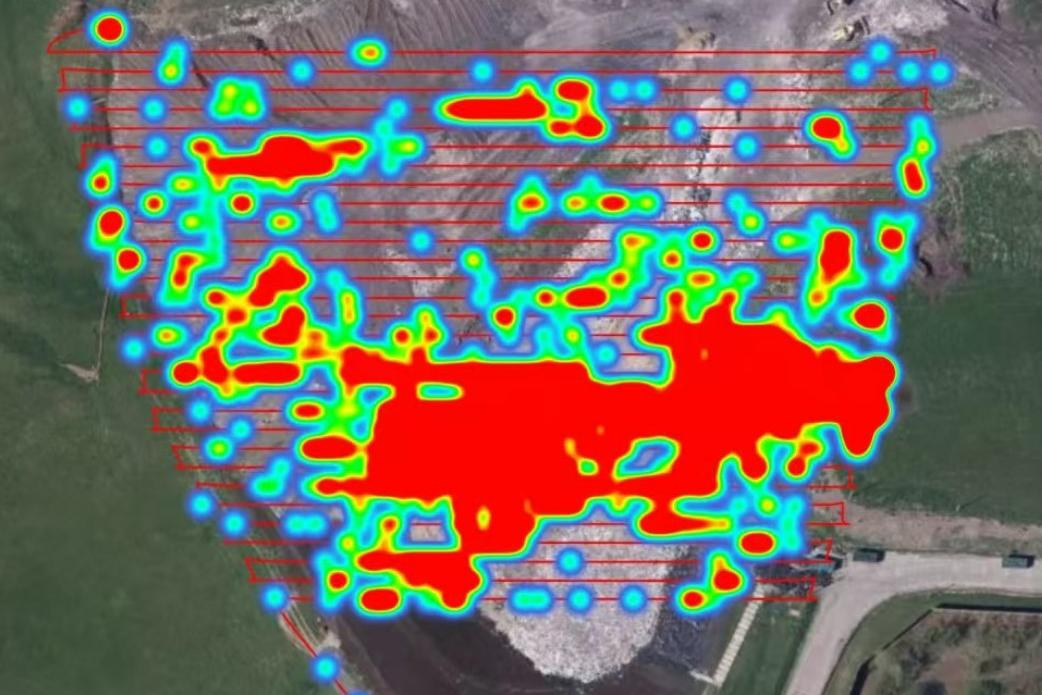 Case Study: Aerial Methane Detection in Landfill Monitoring Using BL ...